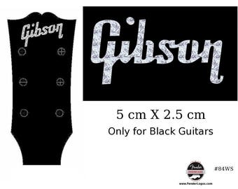 Gibson guitar decal | Etsy