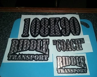 Diamond name plate | Etsy