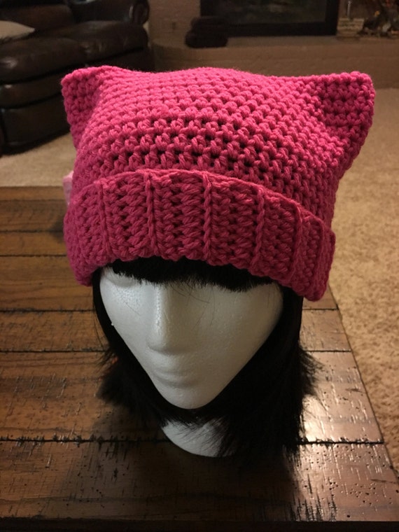 Crocheted Pink Pussy Hats