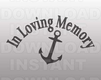 In loving memory svg | Etsy