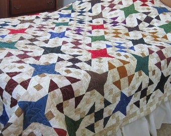 Queen size quilt | Etsy