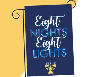 Hanukkah 8 nights | Etsy