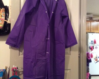 Purple raincoat | Etsy