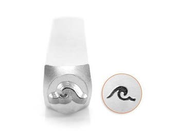 Ocean wave stamp | Etsy