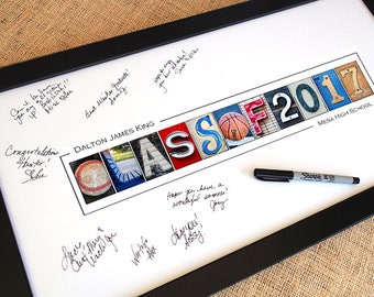 Guest signing board | Etsy