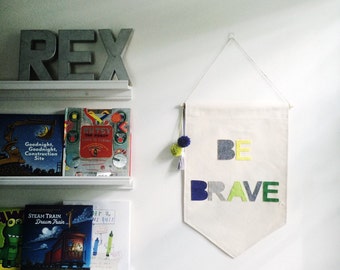 Babe Cave Wall Banner 19 x 13in Canvas by SharpToothStudio