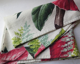 Vintage barkcloth | Etsy