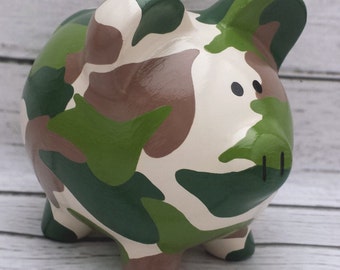 Military piggy bank | Etsy
