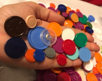 Medicine vial caps | Etsy