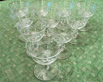 Libbey cut glass | Etsy