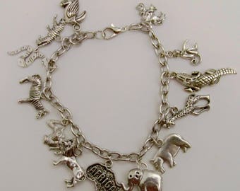 Charm bracelet | Etsy