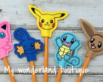 Pencil toppers | Etsy