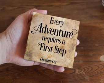 Cheshire cat quote | Etsy