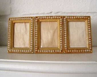 Small gold frame | Etsy