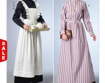 Victorian pinafore | Etsy