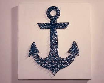 Anchor string art | Etsy