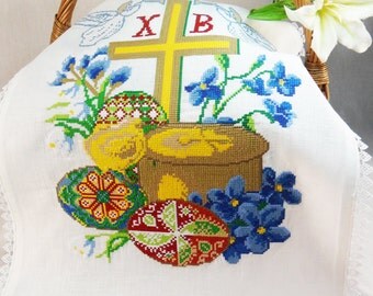 Religious tablecloth | Etsy