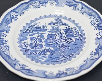 Willow pattern plate | Etsy