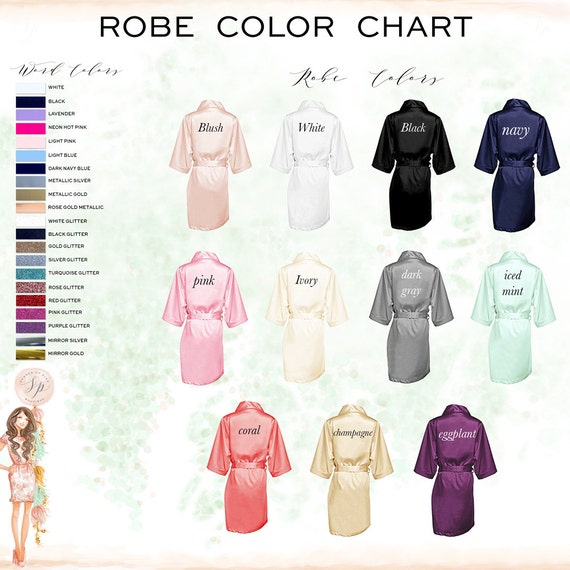 Bride Robe Wedding Day Robe Monogram Robe Glitter Bridal