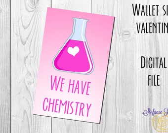Chemistry valentine | Etsy