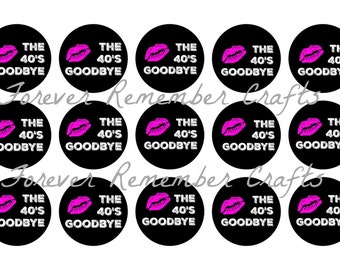 Kissing 40s goodbye | Etsy