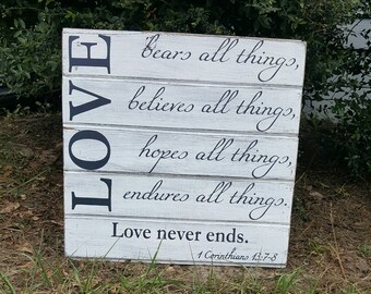 Bears all things | Etsy