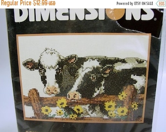 Cow cross stitch | Etsy