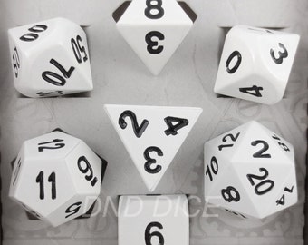 Polyhedral dice set | Etsy