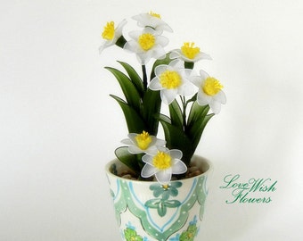 Artificial narcissus | Etsy