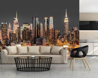 Skyline backdrop | Etsy