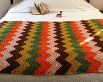 Afghan bedspread | Etsy