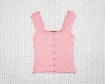 Button up tank top | Etsy