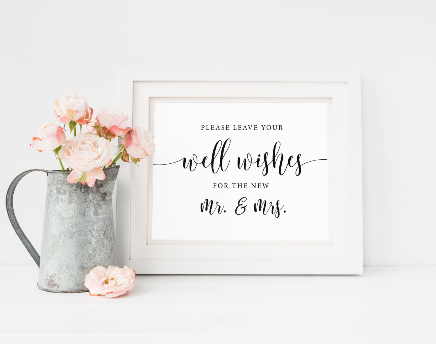 Well Wishes Sign Please Leave Your Wishes Wedding Advice