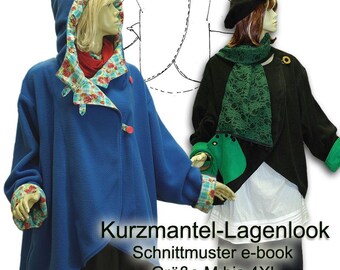 Hooded coat pattern | Etsy