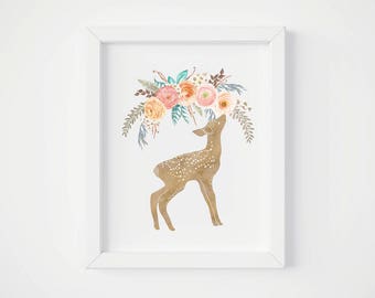 Fawn decor | Etsy