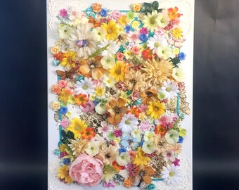 Flower collage | Etsy