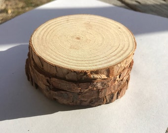 Pine coasters | Etsy