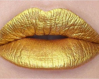 Matte gold color | Etsy