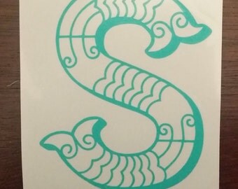 Fish scales decal | Etsy