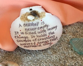 Seashell quotes | Etsy