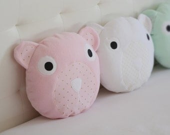 Teddy bear pillow | Etsy