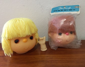 Large doll head | Etsy