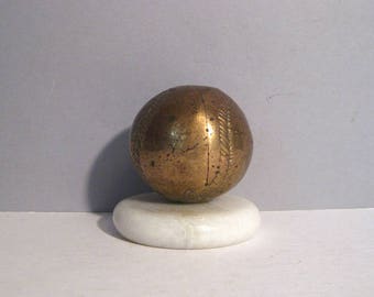 Marble paperweight | Etsy