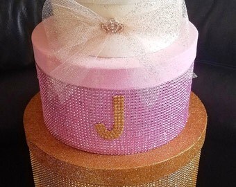 Bling card box | Etsy