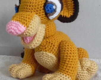 Crochet simba | Etsy