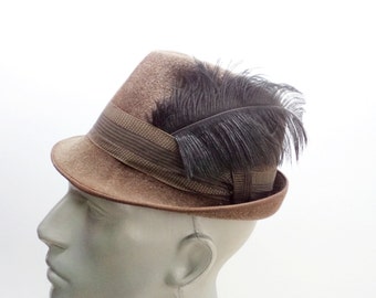 Mens hat feathers | Etsy