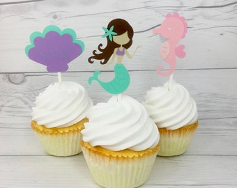 Cup cake toppers | Etsy