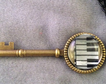 Unique piano key art related items | Etsy