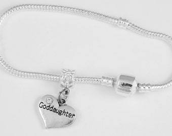 Goddaughter bracelet | Etsy