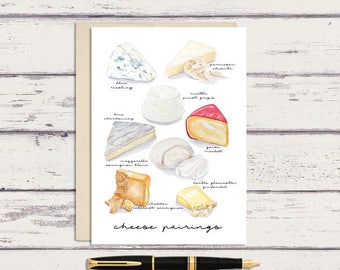 Cheese card | Etsy